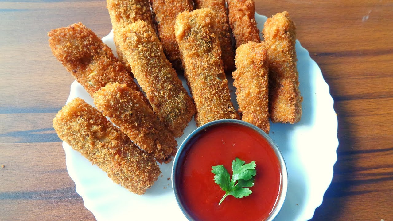 Crispy Veg Strips Recipe | Veg Finger Snack | Homemade Veggie Strips ...