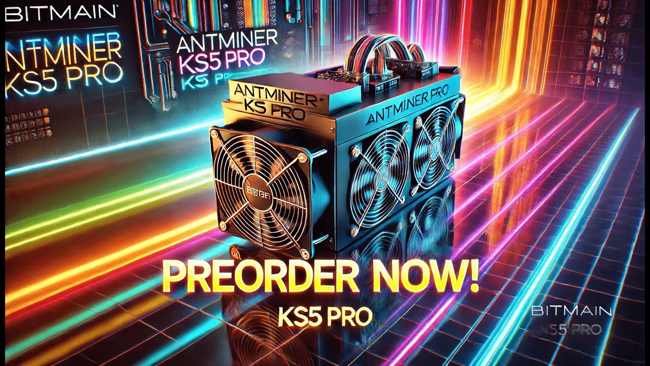 Preorder the Bitmain Antminer KS5 Pro Now - YouTube