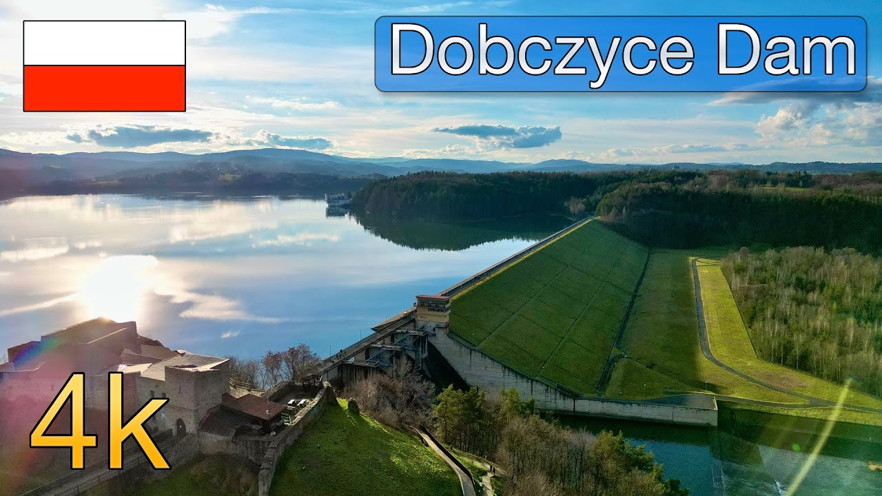 4k Poland Dam Fly - YouTube