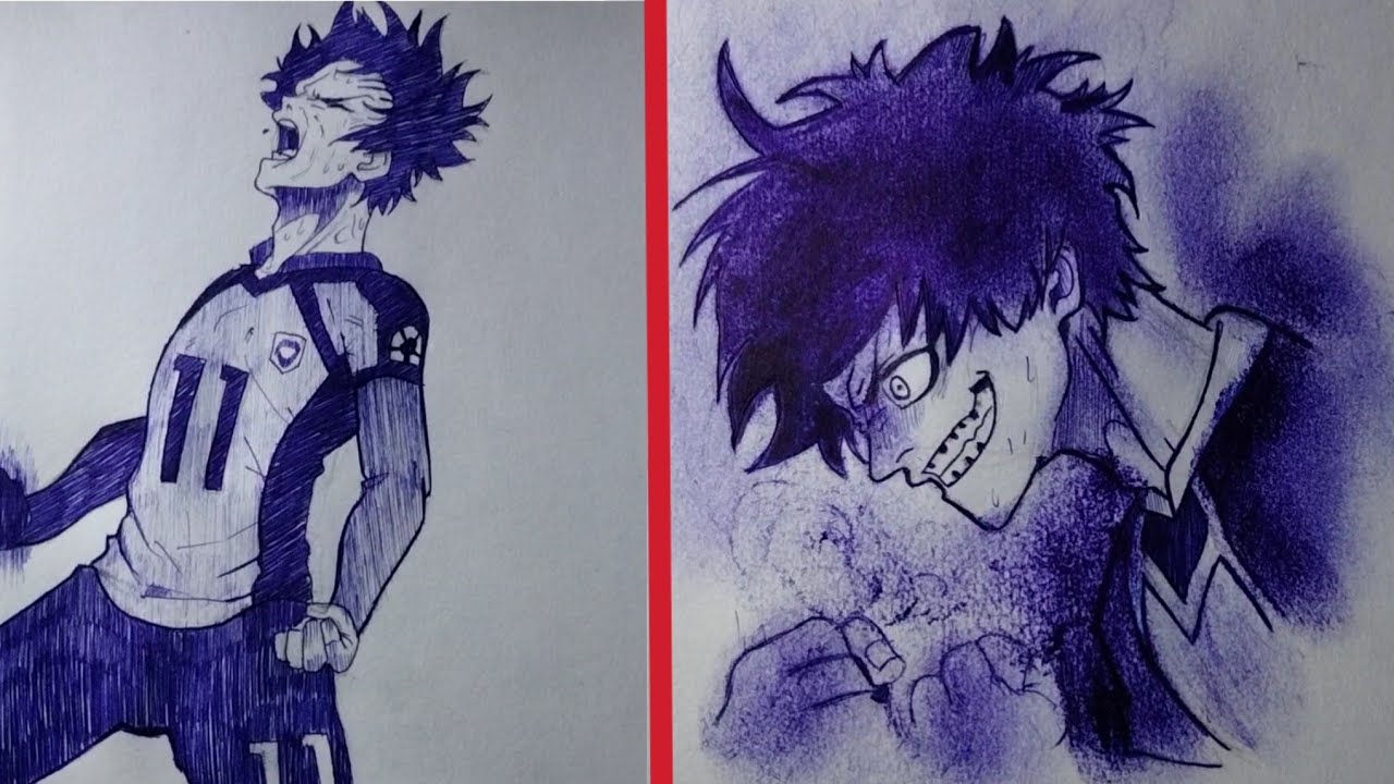 How To Shade Anime Using Just Normal Ballpen Pen | Easy Tips For ...