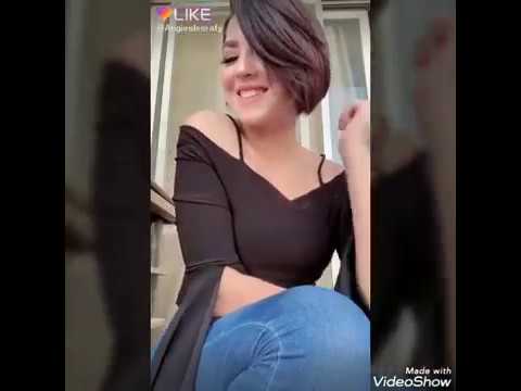 Hot Arabic girl funny video