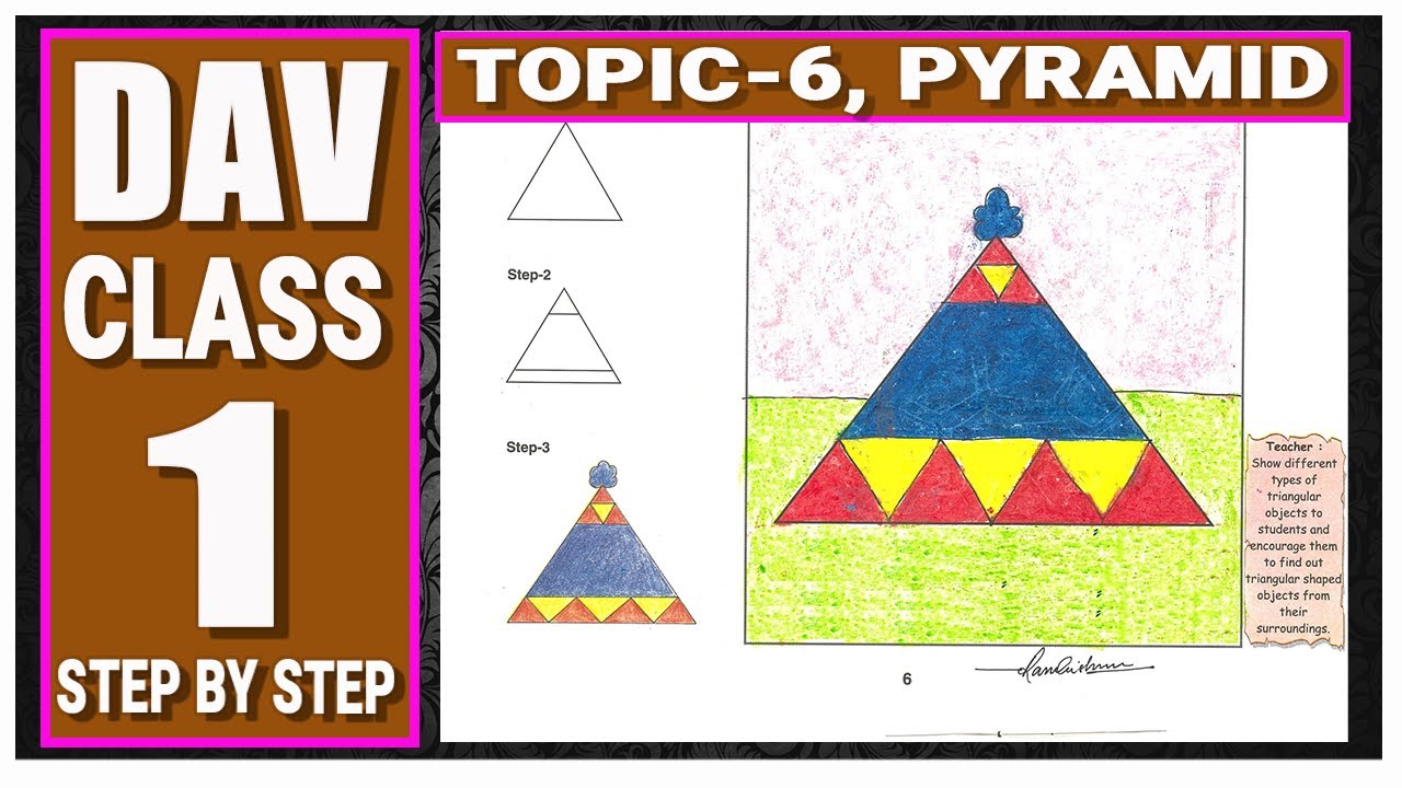 DAV CLASS 1 | LESSON 6 | STEP BY STEP | dav | D.A.V. | dav school | dav ...
