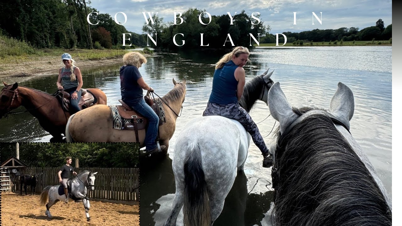 COWBOYS IN ENGLAND! - Another ‘normal’ day - YouTube