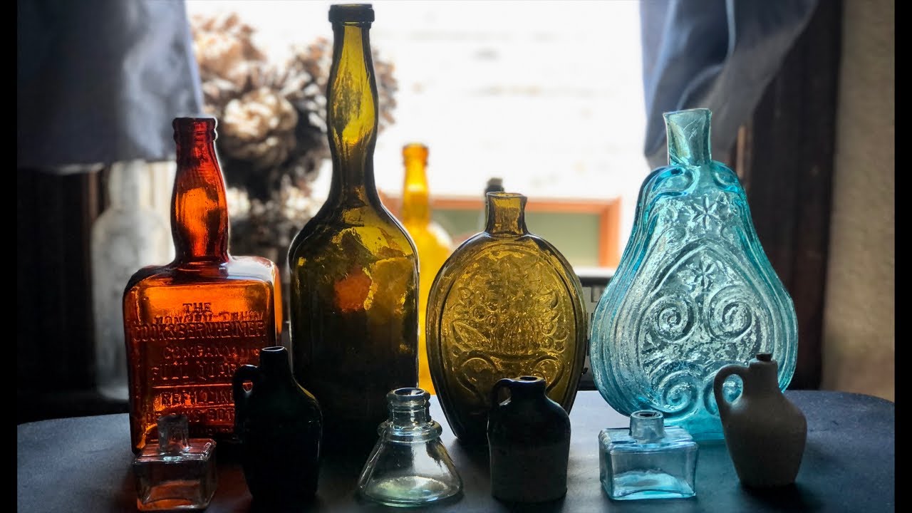 Crick Diggers Antique bottles, featuring Lady’s leg bitters ...
