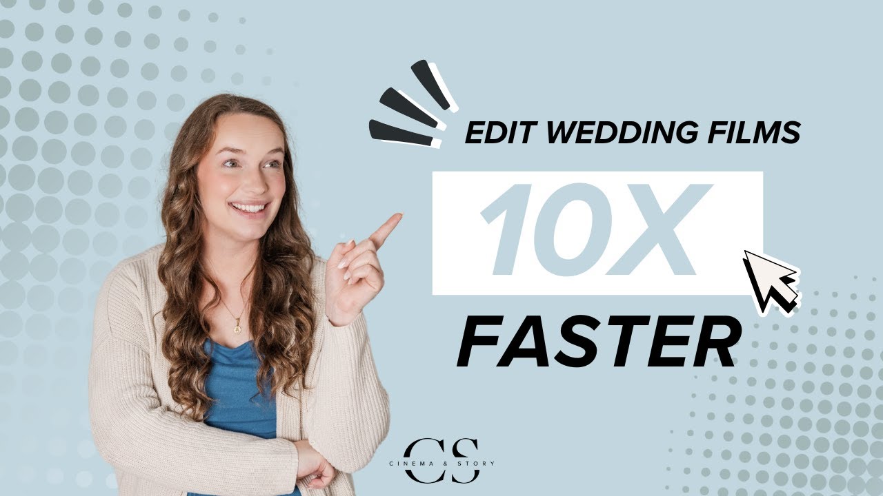 How to Edit Your Wedding Films 10x Faster - YouTube