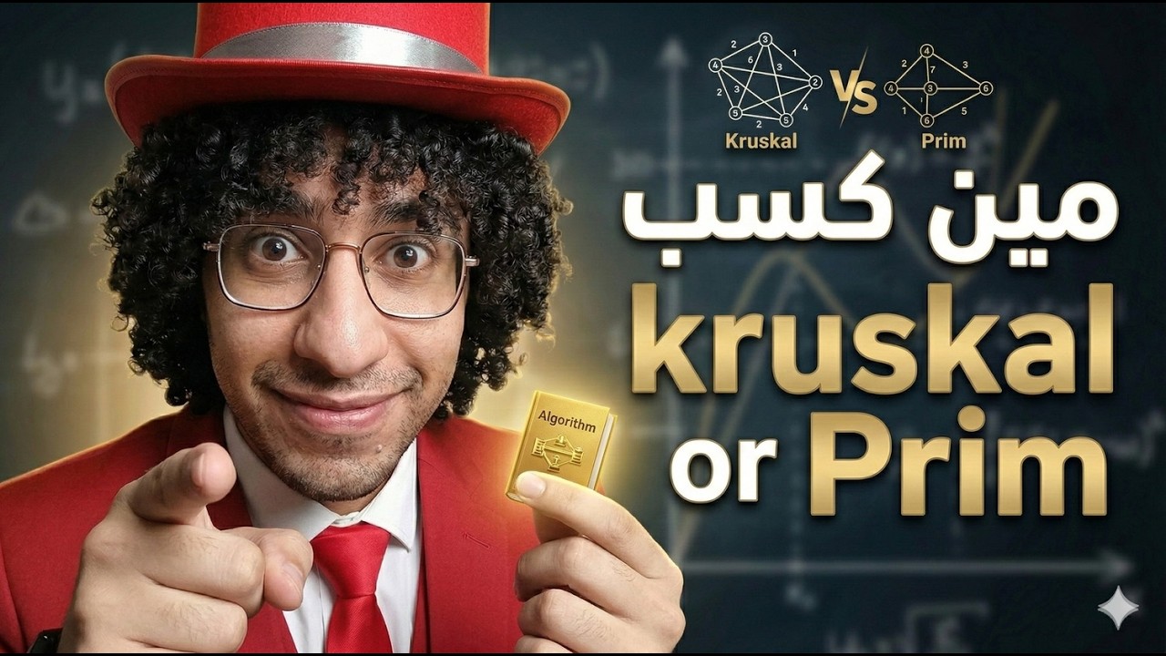 Prim's Algorithms code Minimum spanning Tree مسابقة سرعة من الفائز فيها ...