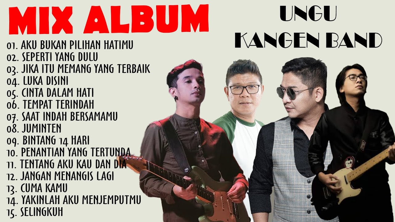 KANGEN BAND, UNGU, Hits Tahun 2000an | Full Album - YouTube Music