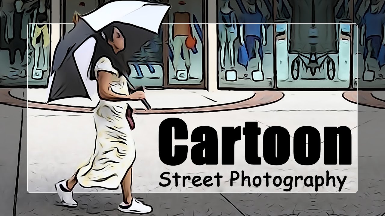 Cartoon Street Photography? Sony RX100 VII - YouTube
