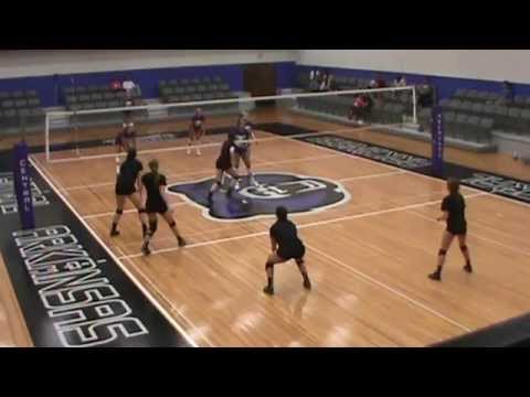 Harding University Volleyball v UCA Spring Scrimmage 4.1.14 - YouTube