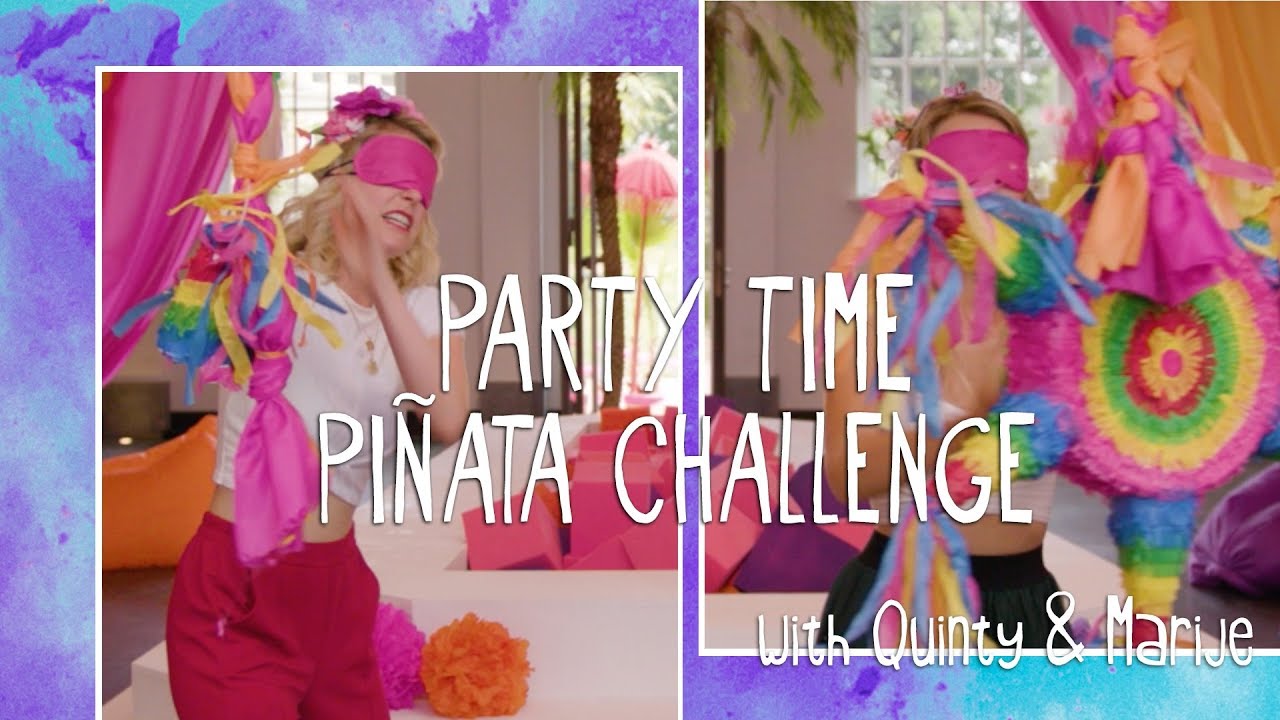 Party Time Piñata challenge! with Helle and Tinne! | The Ritual of Holi ...