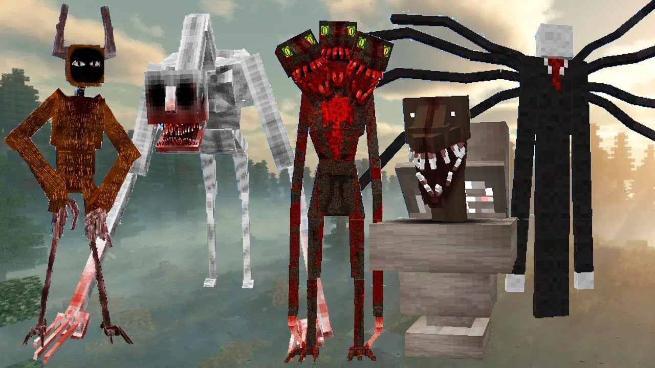 NEW Horror addons Minecraft PE - YouTube