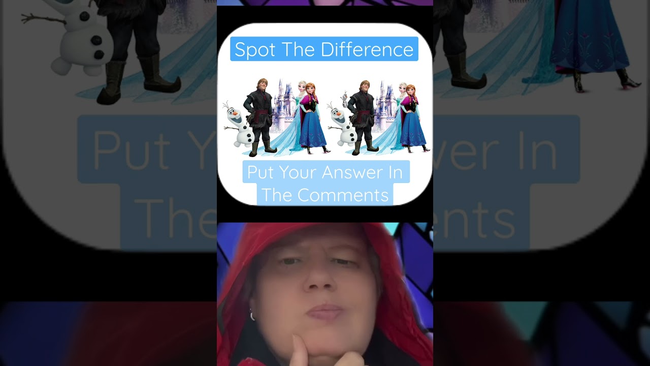 Frozen Spot The Difference - YouTube