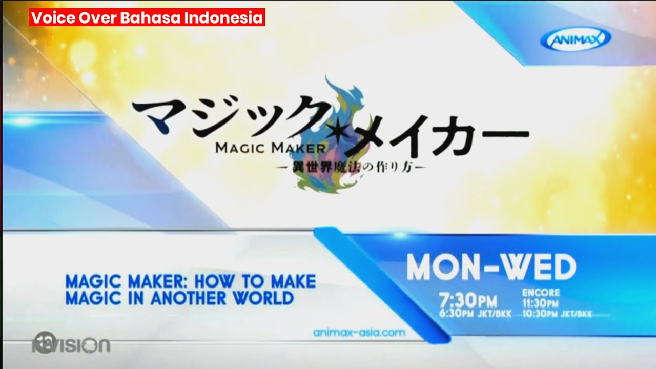 ANIMAX Asia - Magic Maker: How to Make Magic in A. World - Promo (VO ...