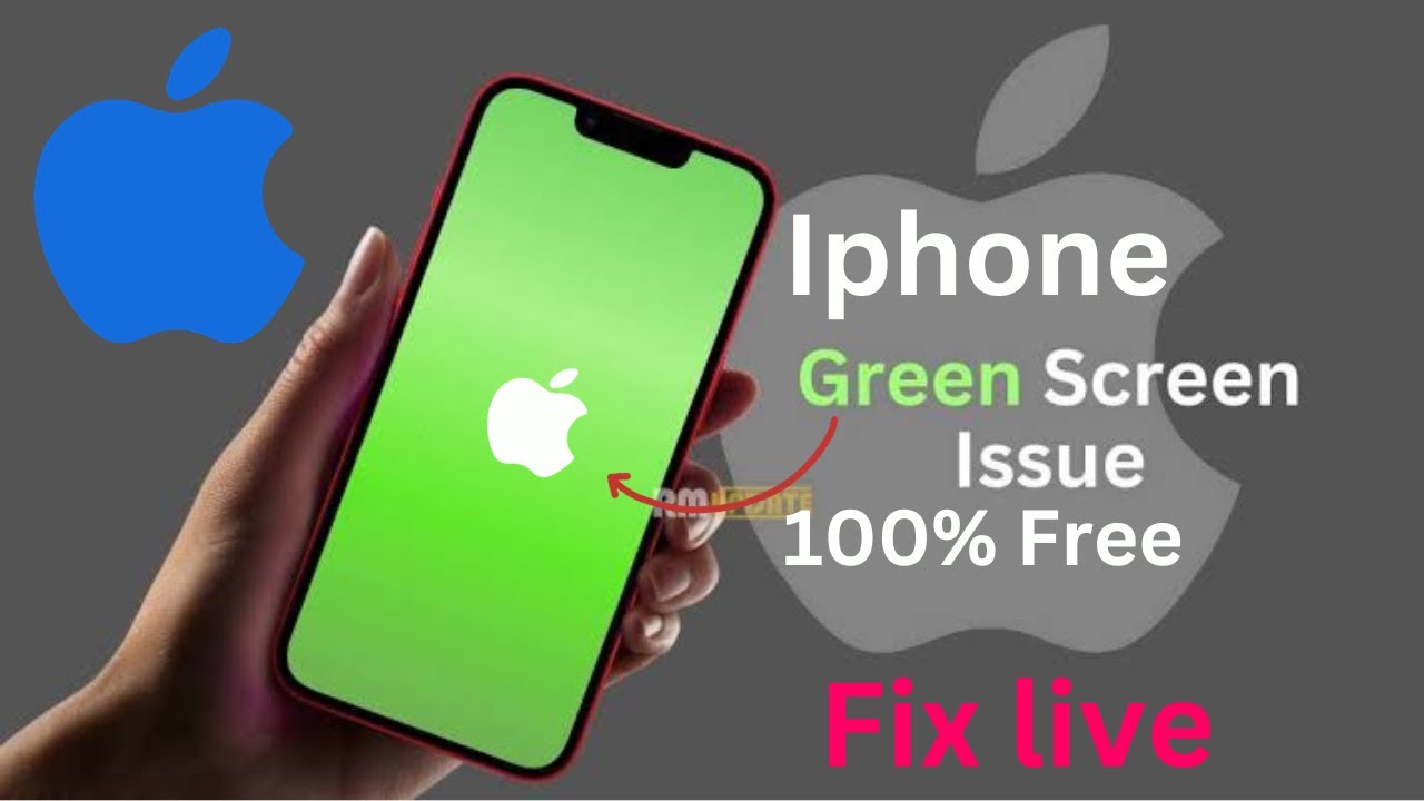 iphone green screen issue fix live #trending #iPhone # ...
