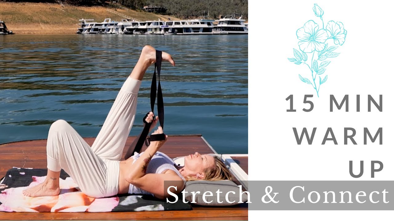 Simple Pre-Yoga Warm Up And Stretch - YouTube
