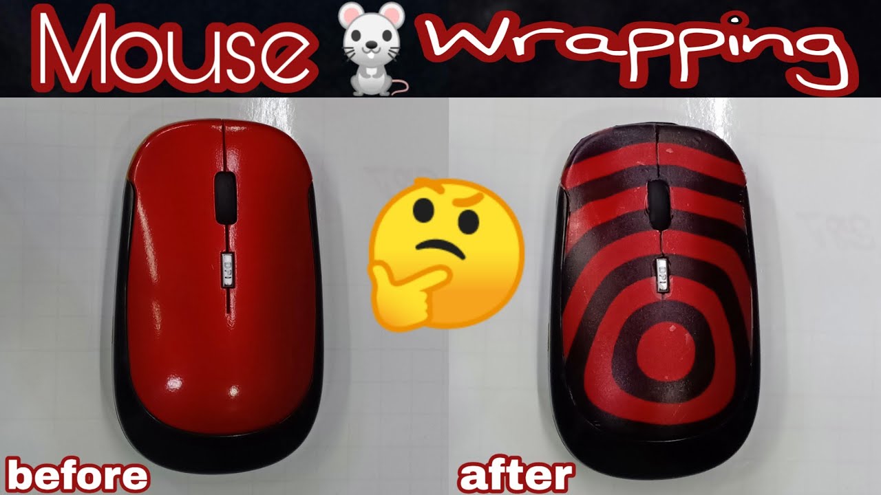 Wrapping mouse how to wrap a mouse - YouTube