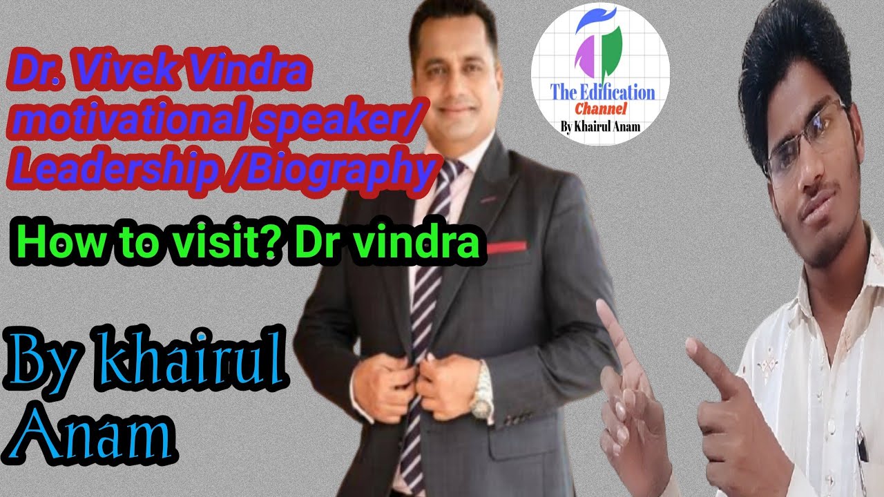 Dr Vivek Vindra /Biography In hindi - YouTube