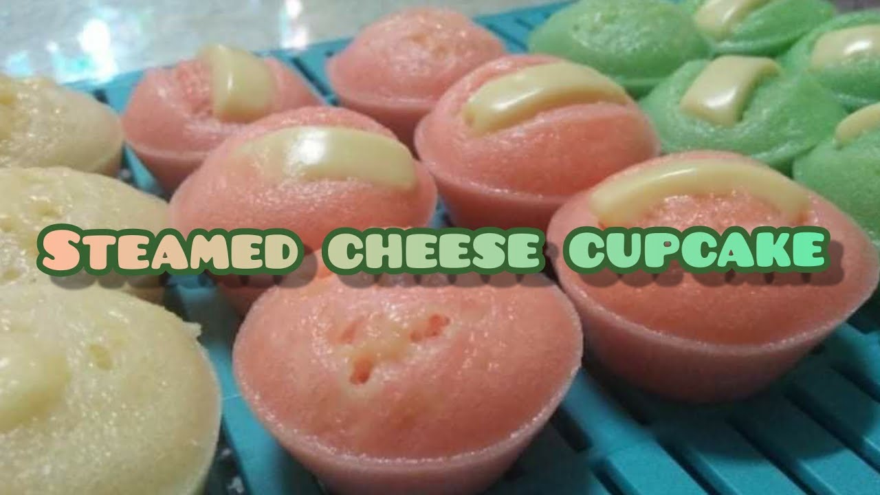 Steamed Cheese Cupcake | Special Puto with Cheese - YouTube