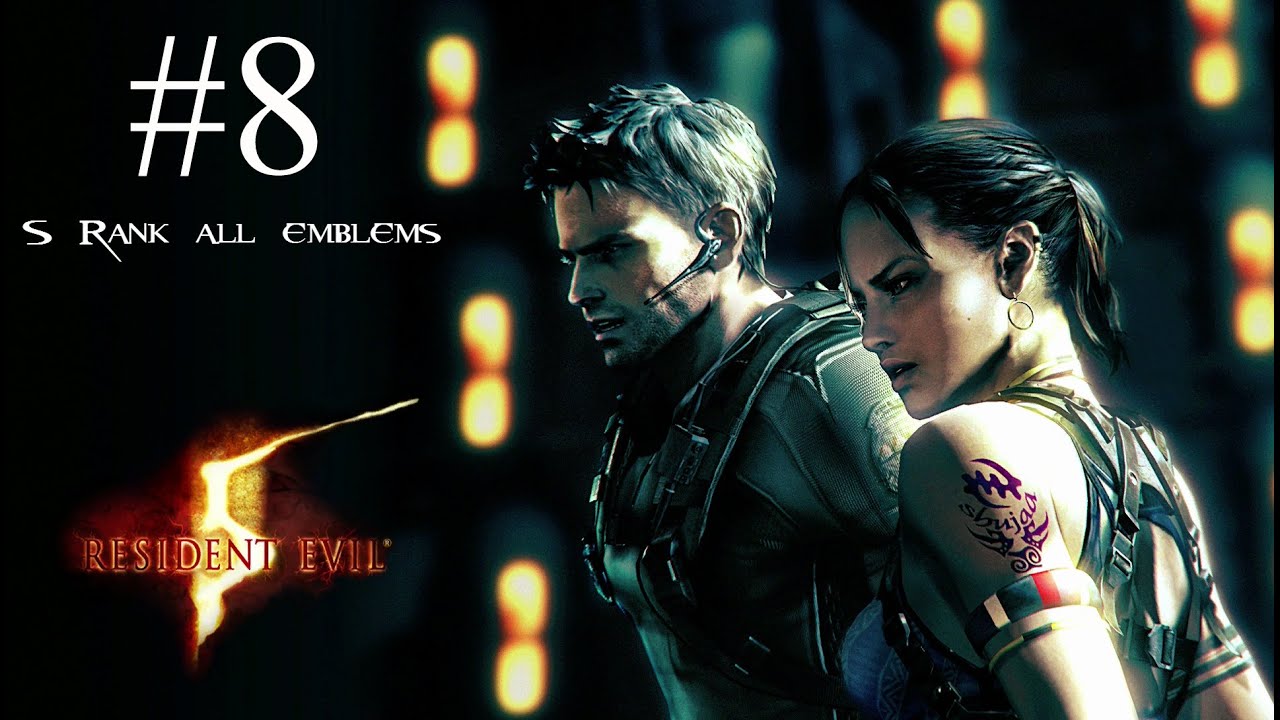 Resident Evil 5 Remastered S-Rank Walkthrough Part 8 - Chapter 3-3: Oil ...