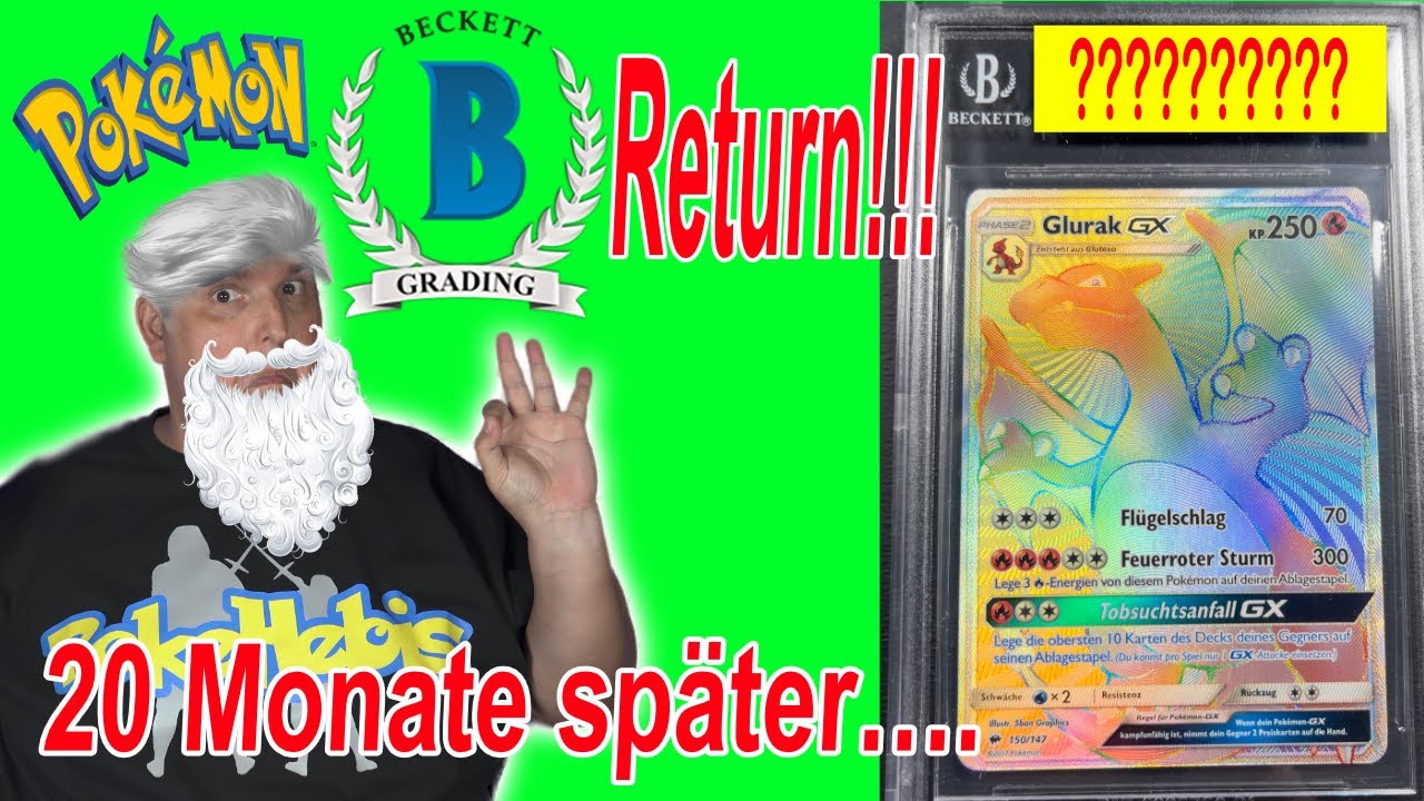 Beckett Pokémon Karten Return nach 20 Monaten!!! Mit Grading Battle ...
