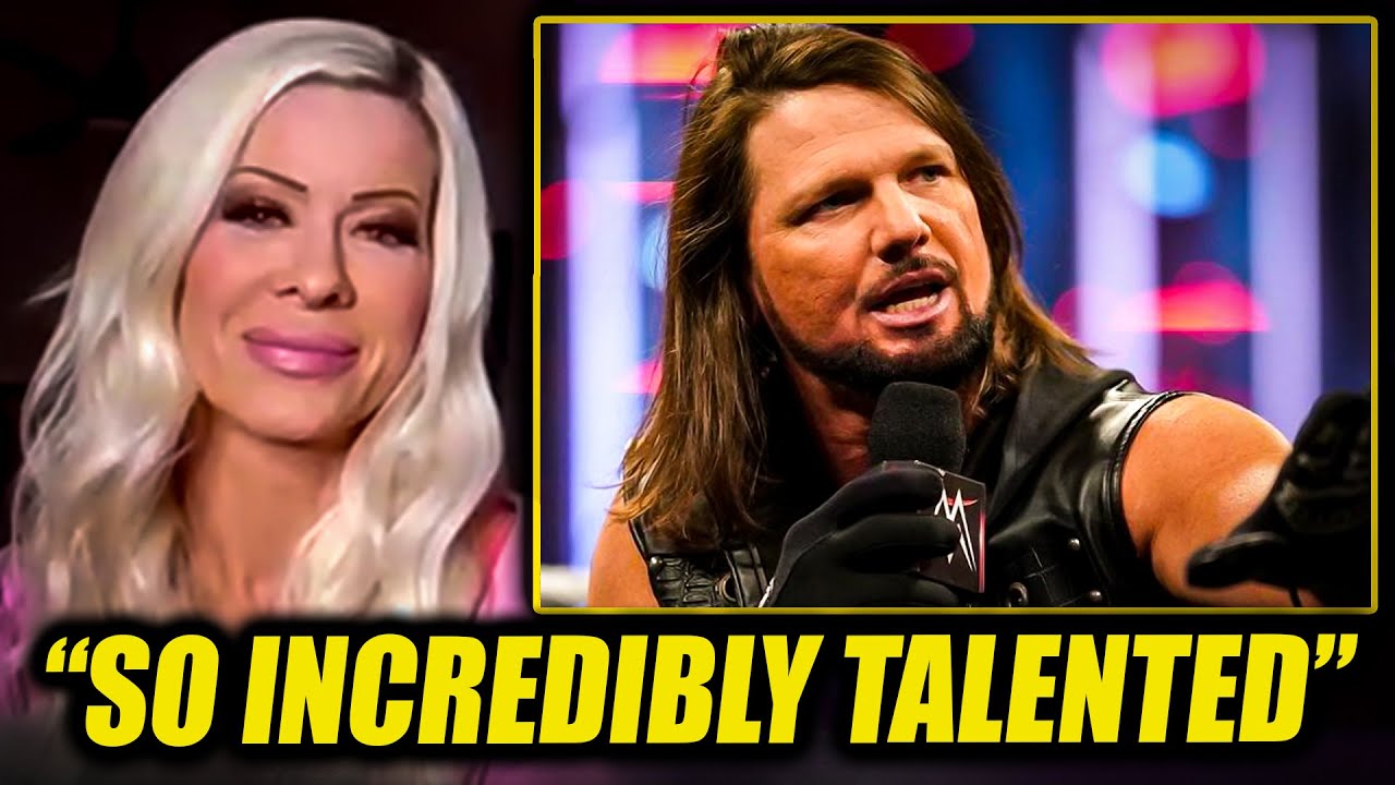 Angelina Love REVEALS What AJ STYLES Was Like In TNA - YouTube