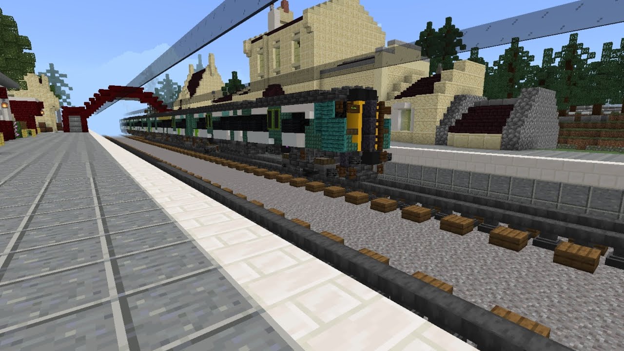 Minecraft British Rail Class 350 Desiro tutorial (London North Western ...