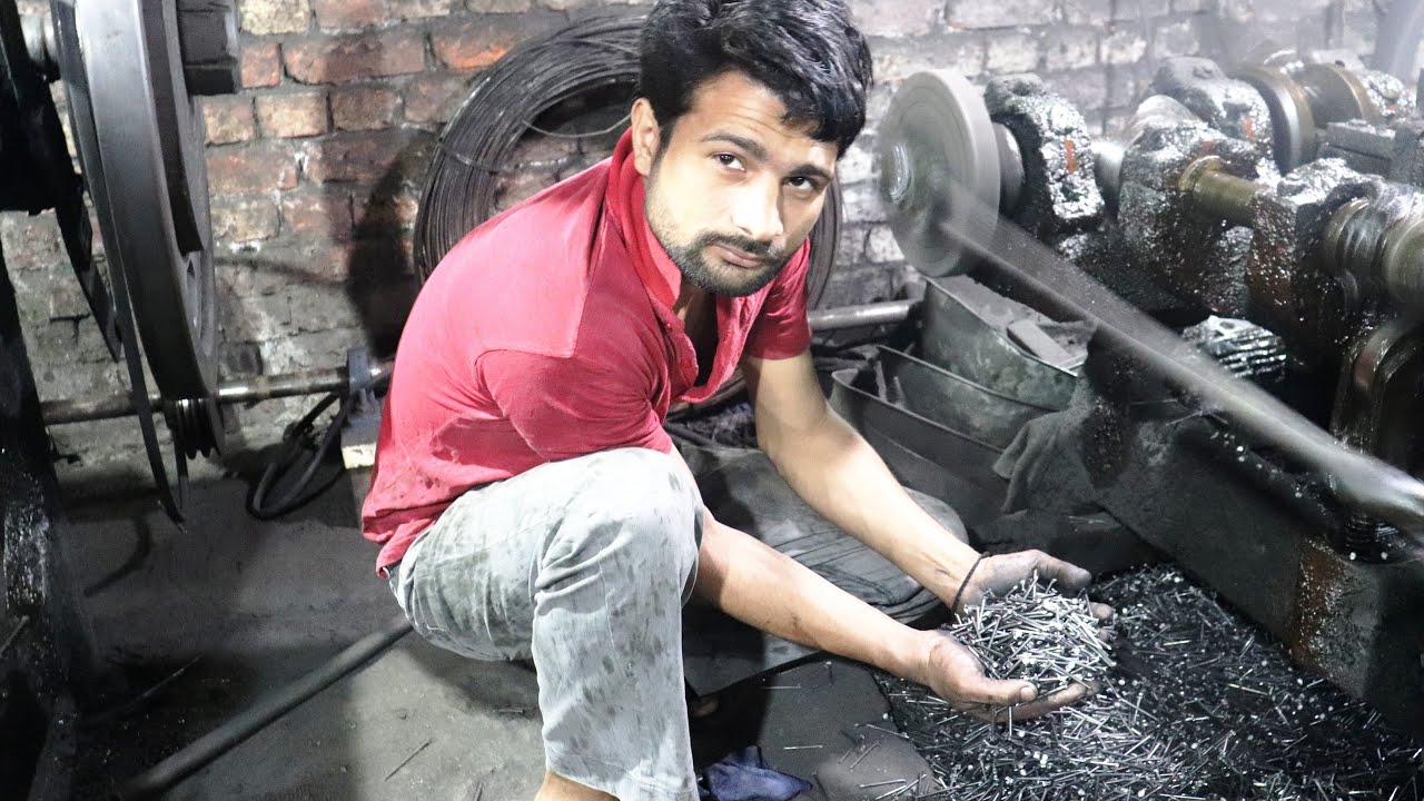 How Iron Nails Are Manufactured In The Factory ||Iron Nails ...