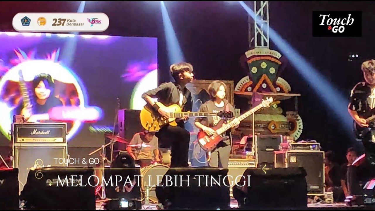 TOUCH & GO BAND PERFORMANCE D'TIK FESTIVAL DENPASAR 2025 - YouTube