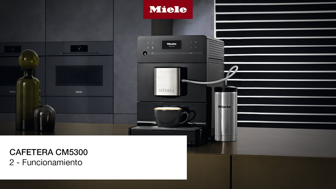 (2) Funcionamiento | Cafetera Miele CM5 - YouTube