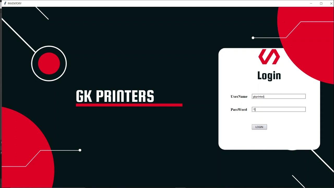 Modern Billing Software In Tkinter Python Youtube