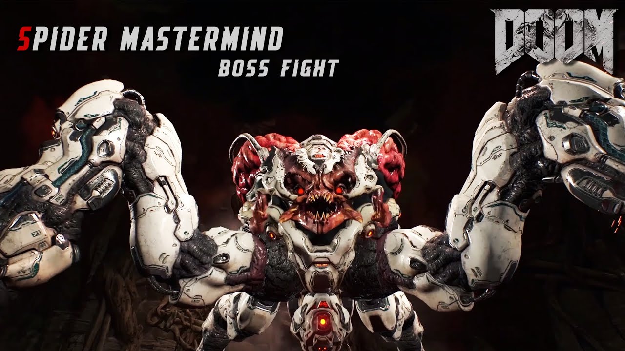 DOOM || SPIDER MASTERMIND BOSS FIGHT || PC GAMEPLAY ON GTX 1080 TI ...