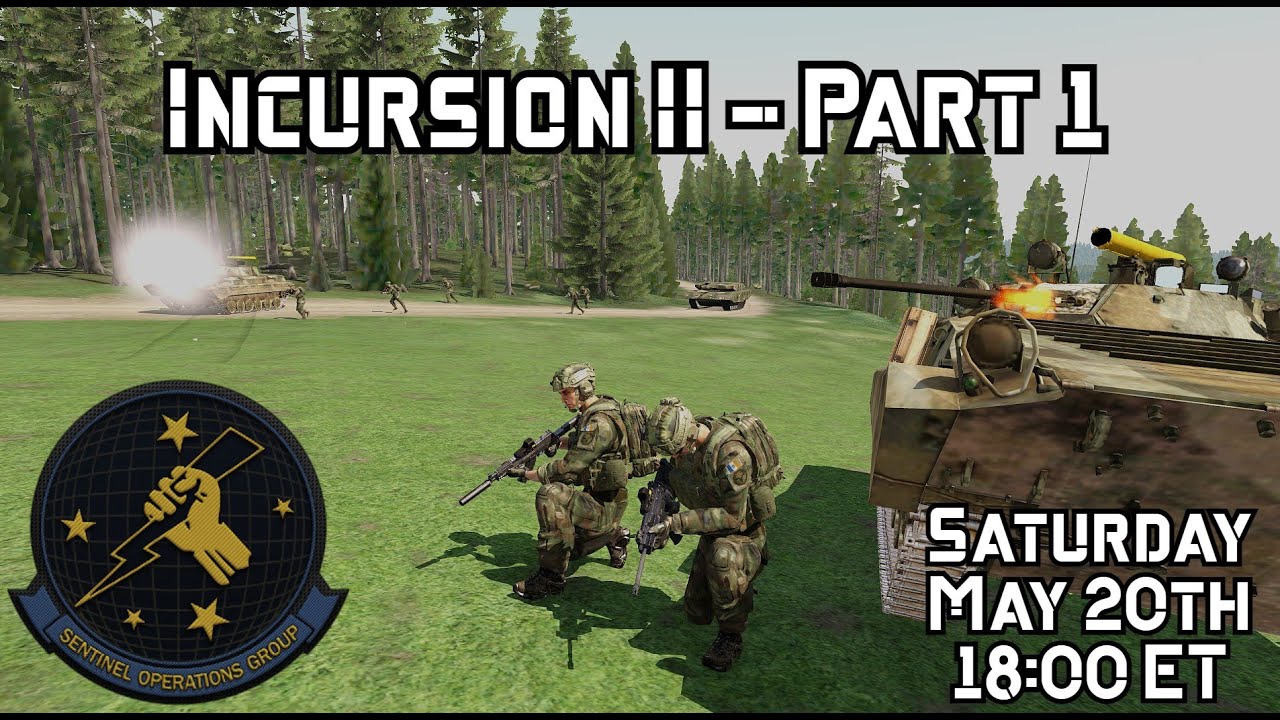 🔴LIVE - Incursion II - Part 1 | ArmA 3 2nd MRB Guest in SOG PVE OP - YouTube