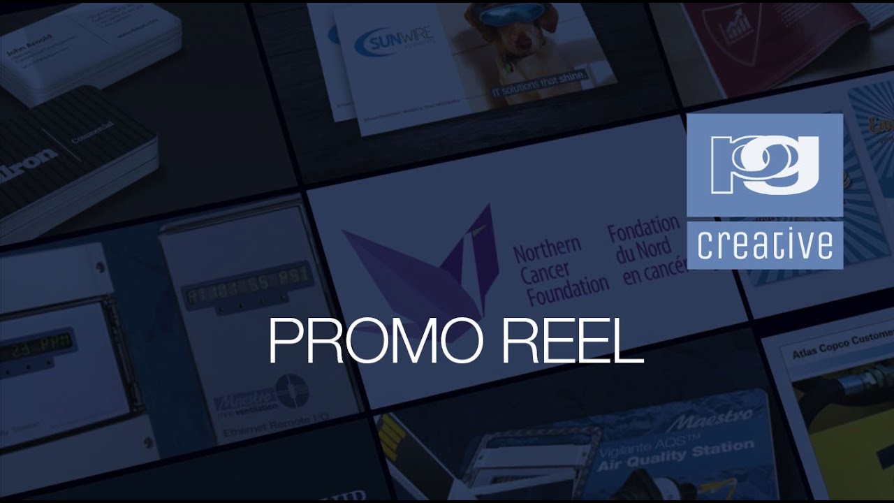 PG Creative Promo Reel - YouTube