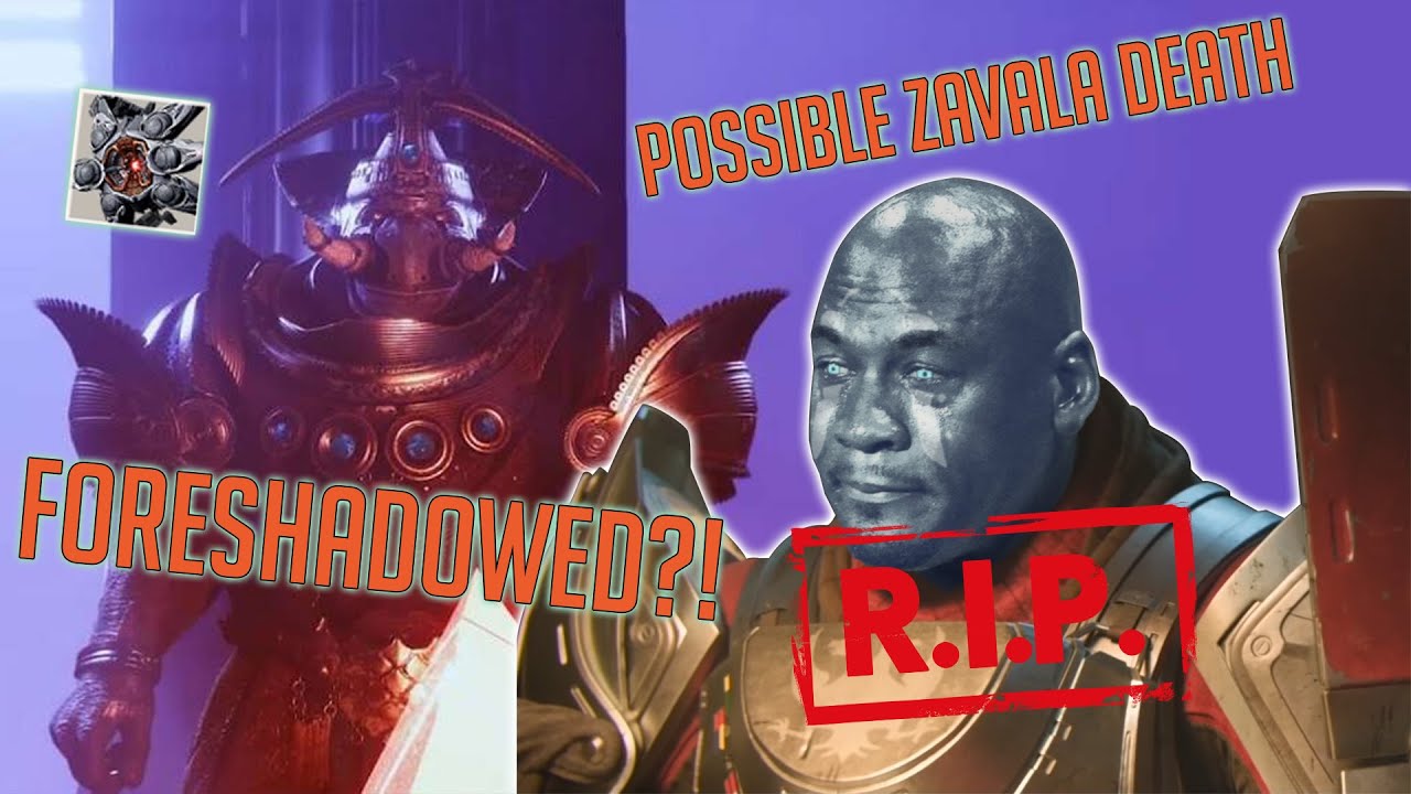 Destiny 2 - Possible Zavala Death Foreshadowed?! - YouTube