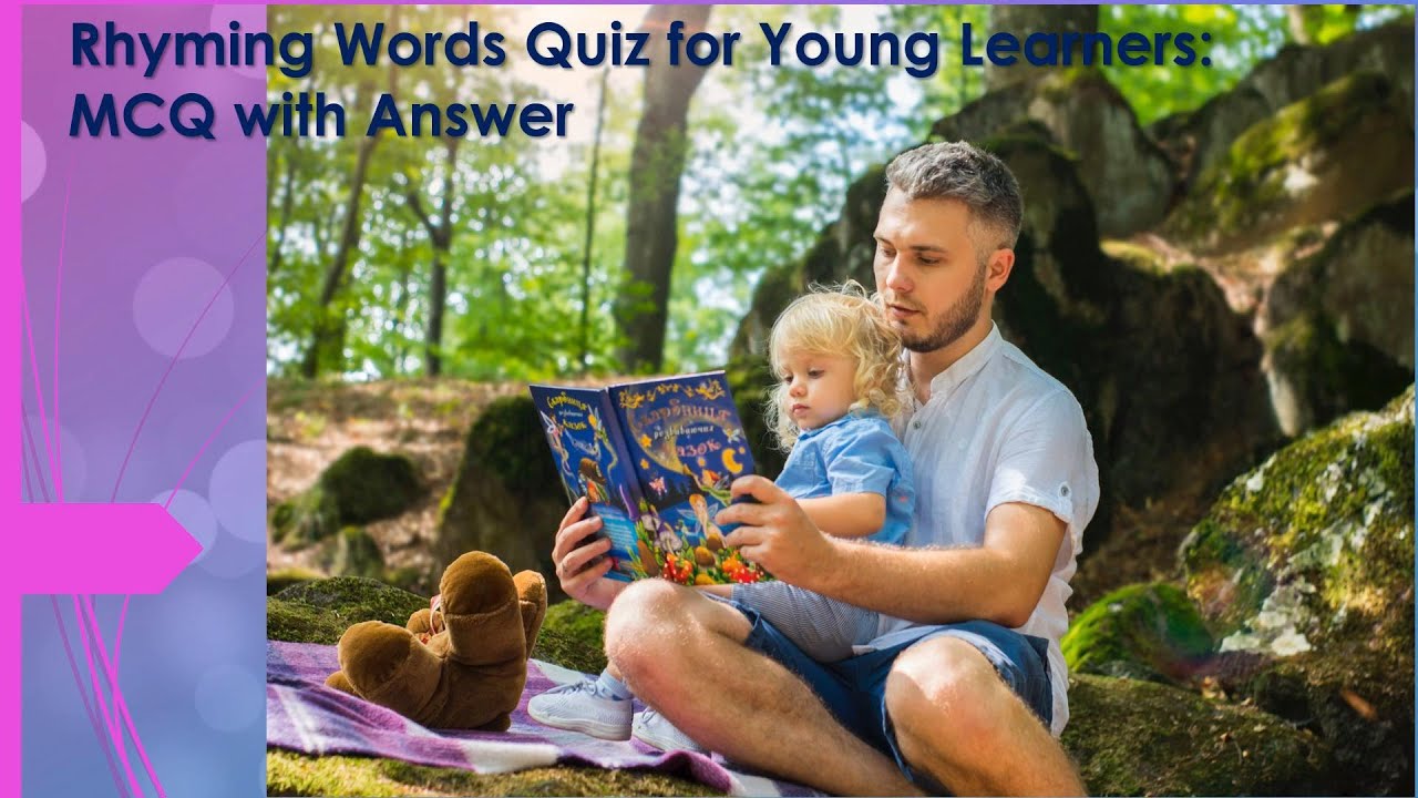 Interactive Rhyming Words Quiz for Class 3-5 | English Language Test ...