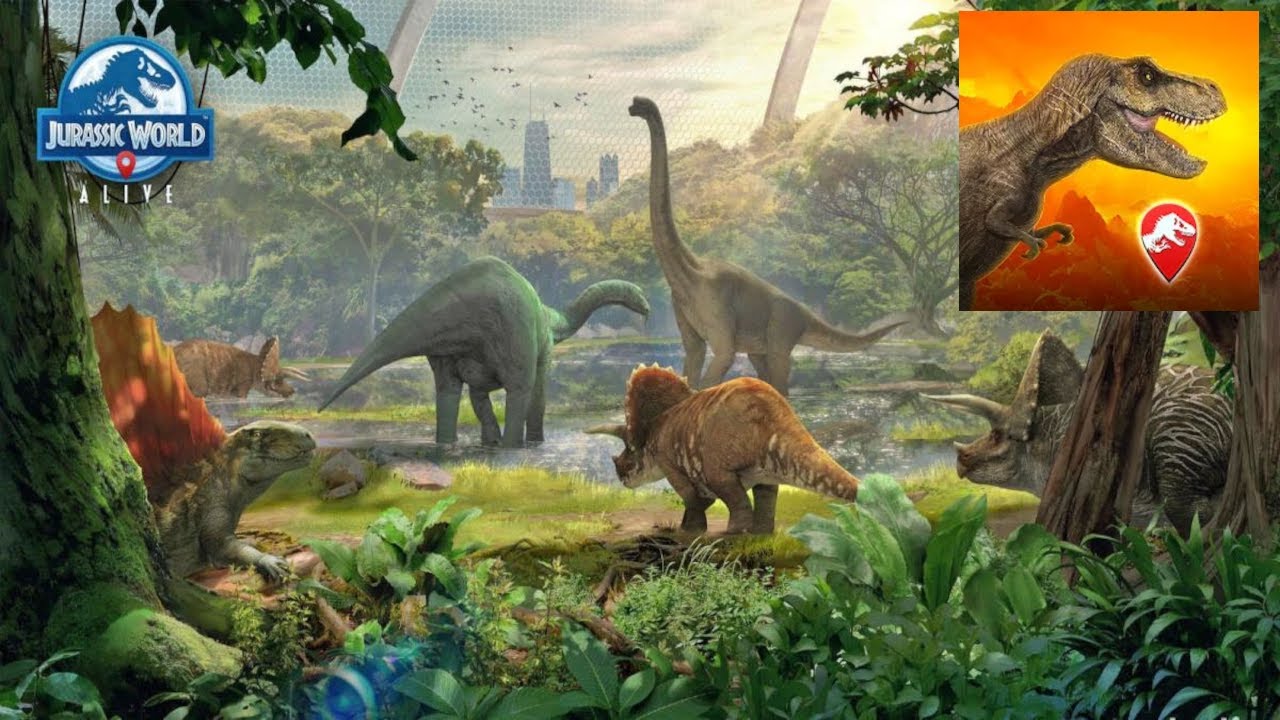 Jurassic World Alive - GamePlay Android iOS - Tutorial - YouTube