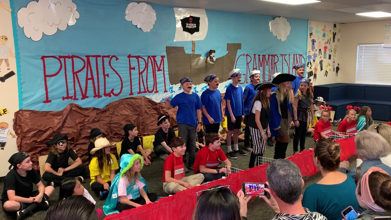 20200213 Grammar Pirates Mrs Thurston left - YouTube