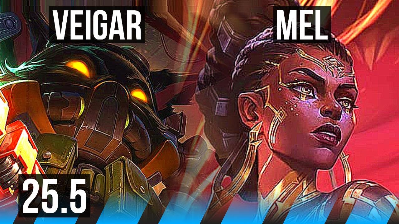 VEIGAR vs MEL (MID) | 6/1/5 | KR Master | 25.5 - YouTube