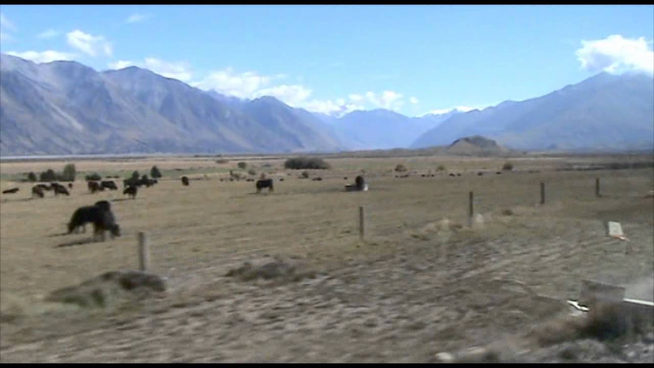 Edoras lord of the rings filming location new zealand - YouTube