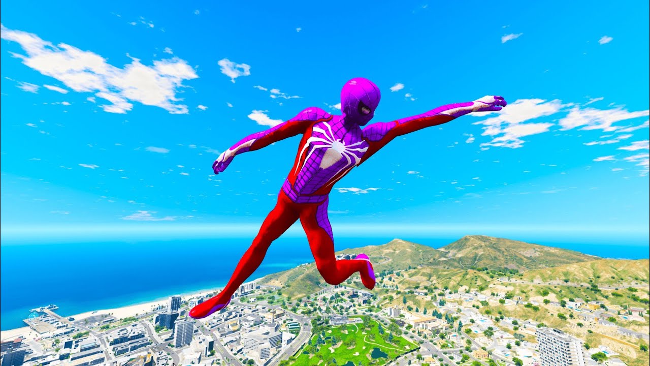 GTA V SPIDERMAN RAGDOLLS | GTA 5 EPIC FUNNY MOMENTS with GTA Vortex ...