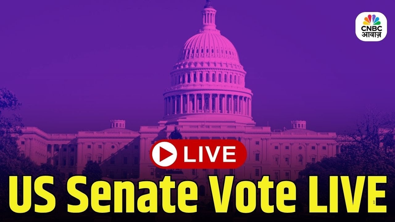 US Senate Vote LIVE | Spending Bill Showdown to Reopen Government | GOP ...