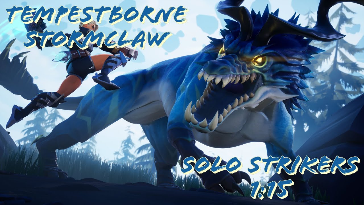 Stormclaw Dauntless Trial - Solo Strikers 1:15 Top100 [First Day] - YouTube
