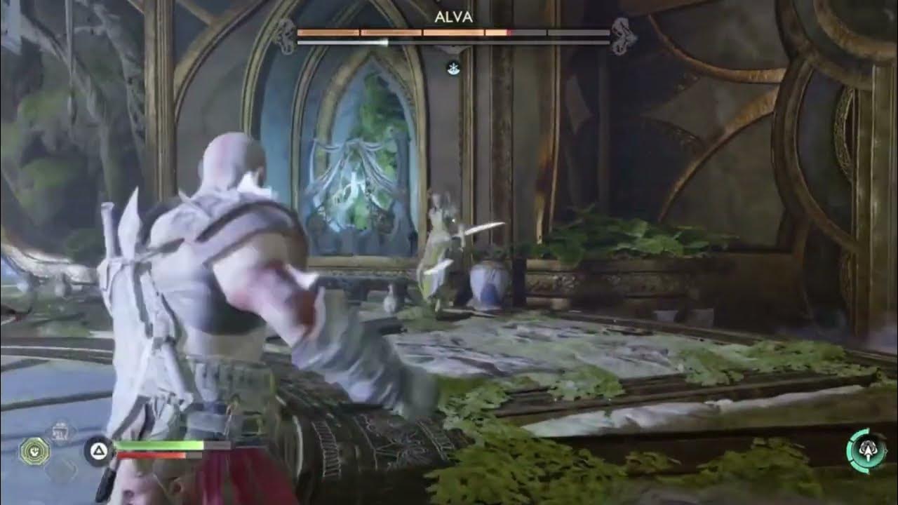 How to defeat ALVA (stop from healing) l GOD OF WAR RAGNAROK - YouTube