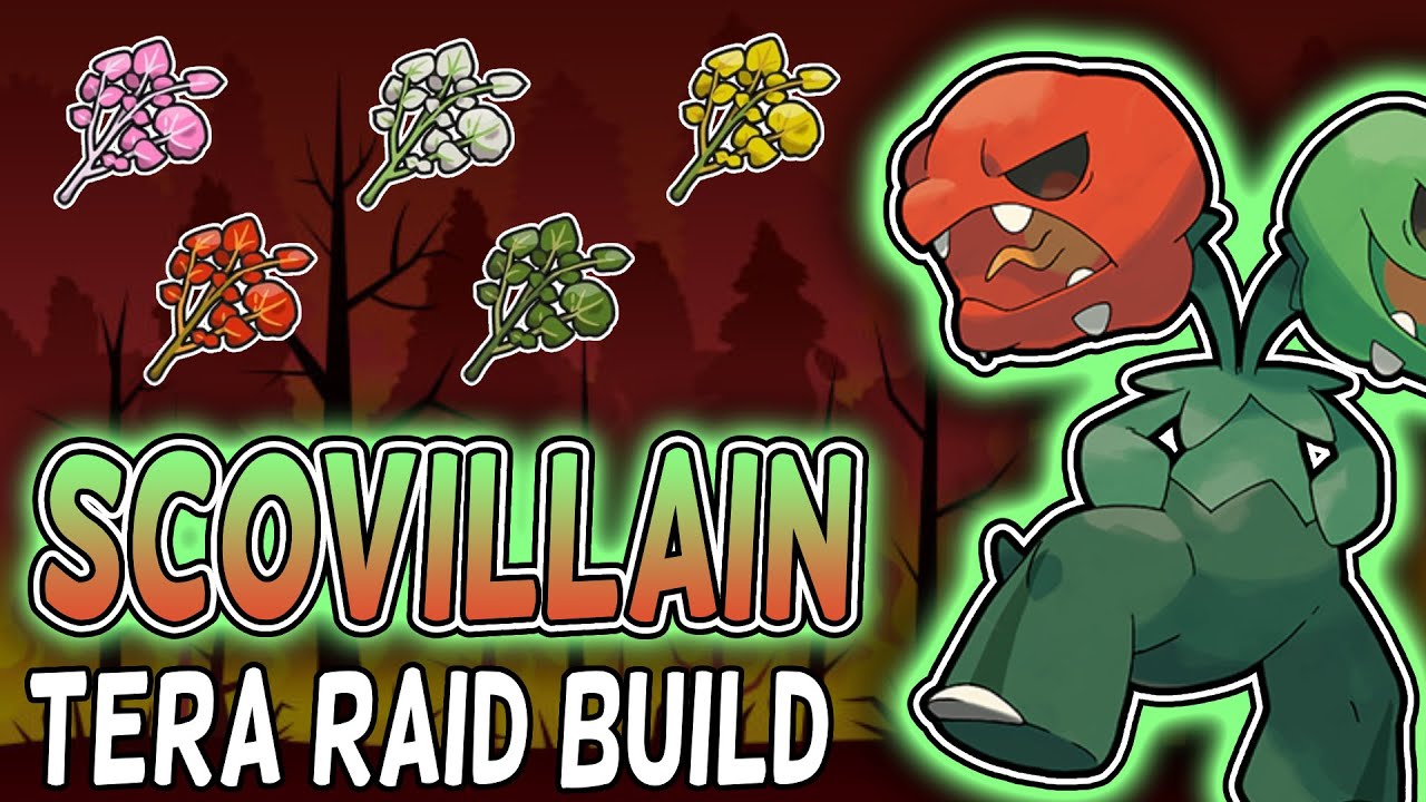 BEST Scovillain Build For Raids In Pokemon Scarlet And Violet - YouTube