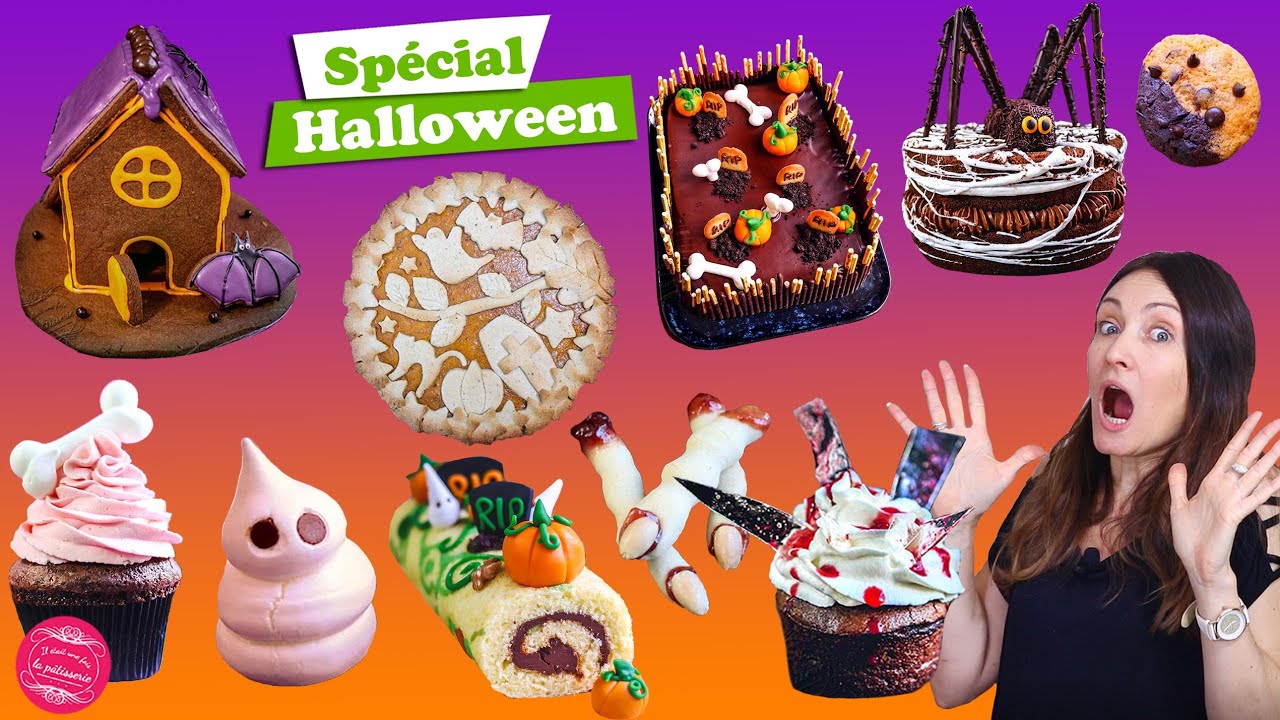 🎃 10 RECETTES D'HALLOWEEN (SUCRÉES) 🎃 - YouTube