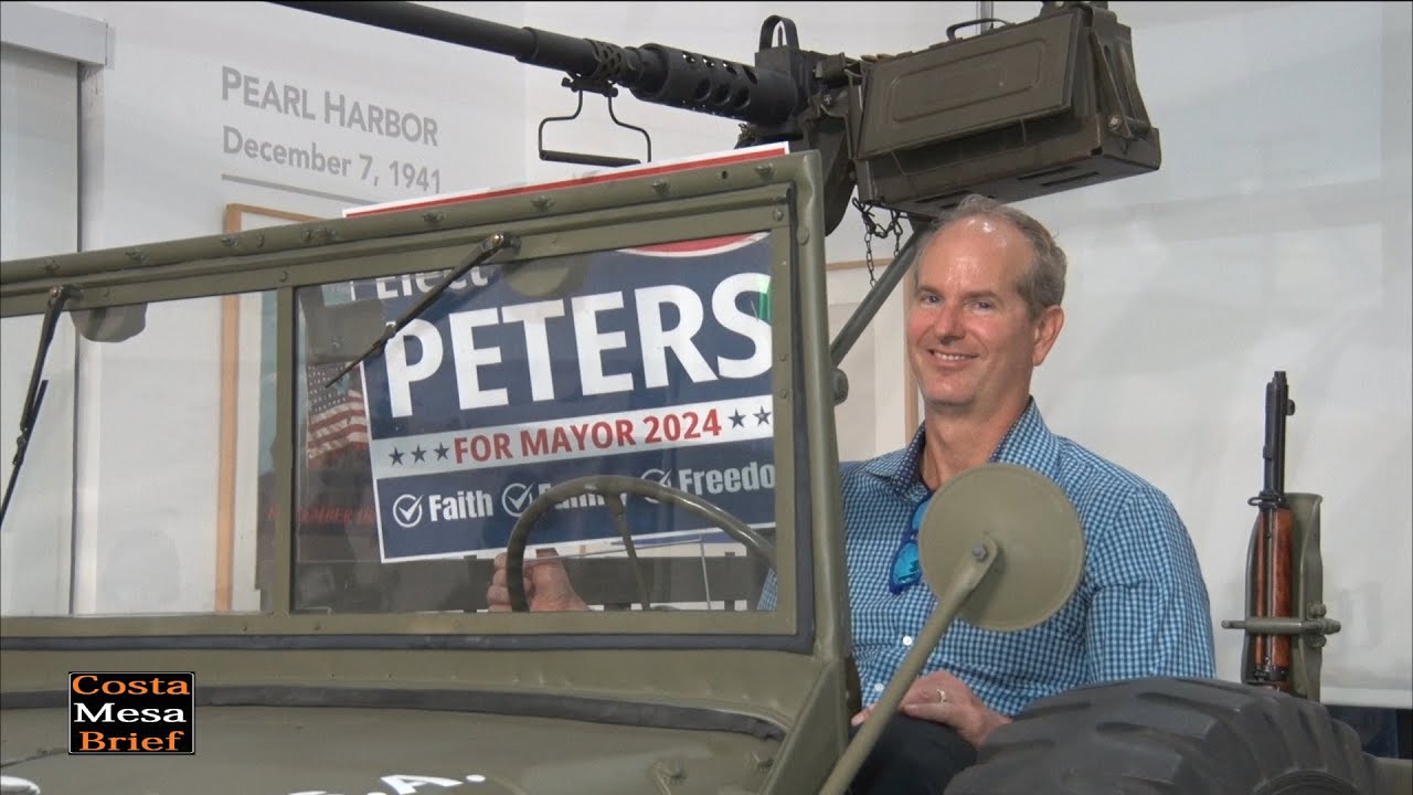 James Peters – Candidate for Costa Mesa Mayor - YouTube