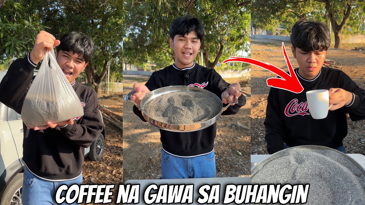 GUMAWA AKO NG KAPE GAMIT ANG BUHANGIN(GRABE PUWEDE PALA TO!!?) - YouTube