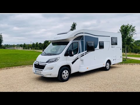 GLUCKSMOBIL T741 2019 (191) Citroen Jumper 2.0 HDI 160 BHP LOW PROFILE QUEEN BED - YouTube