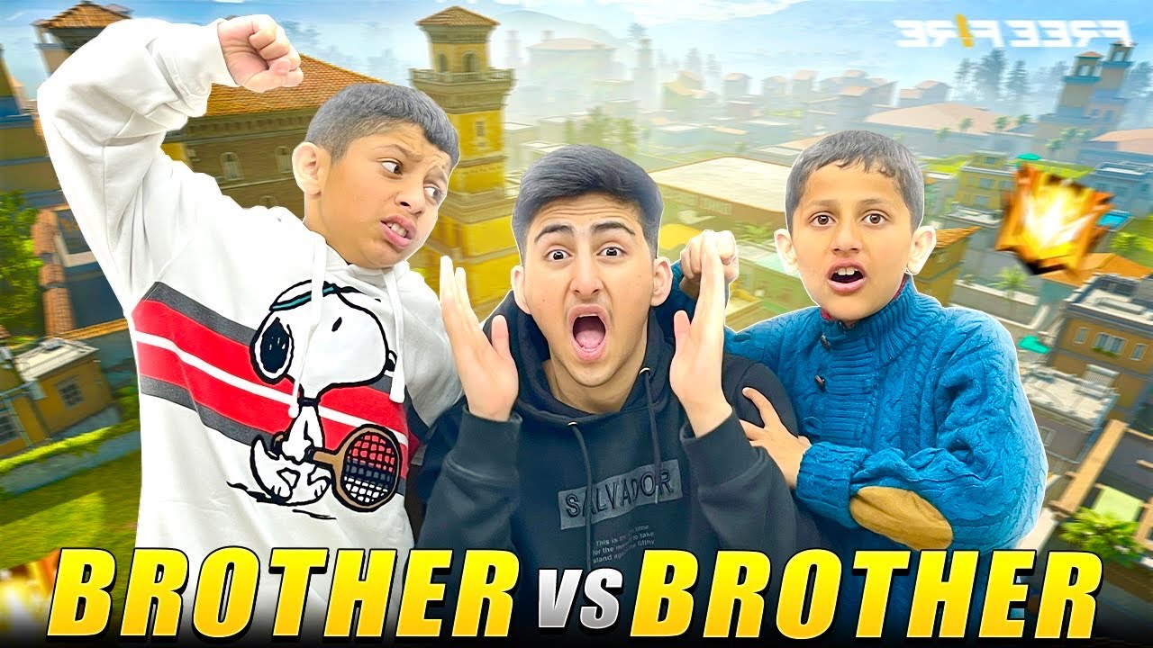My 2 Little Brothers Challenge Me For 10000 Diamonds💎Brother Vs ...