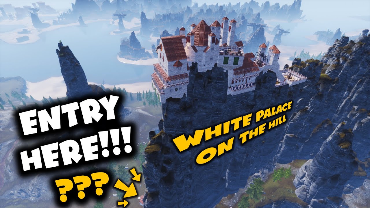 Base Entered by Teleportation | The Palace on the Hill! | Conan Exiles ...